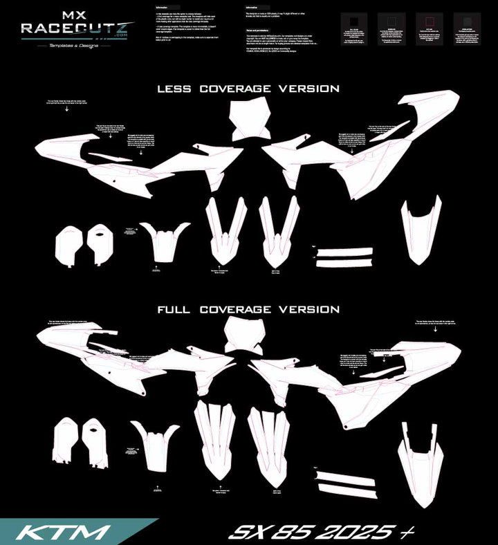 KTM - TEMPLATES – RaceCutz